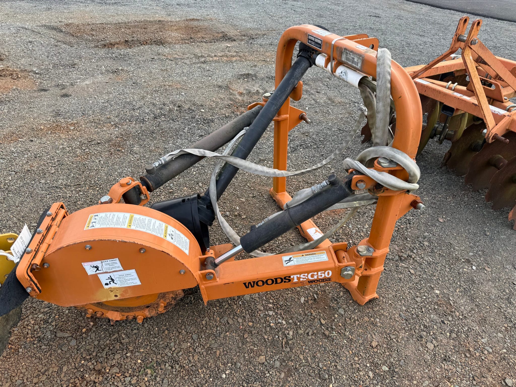 Woods STG50 Stump Grinder in Orange VA | Beverage Tractor